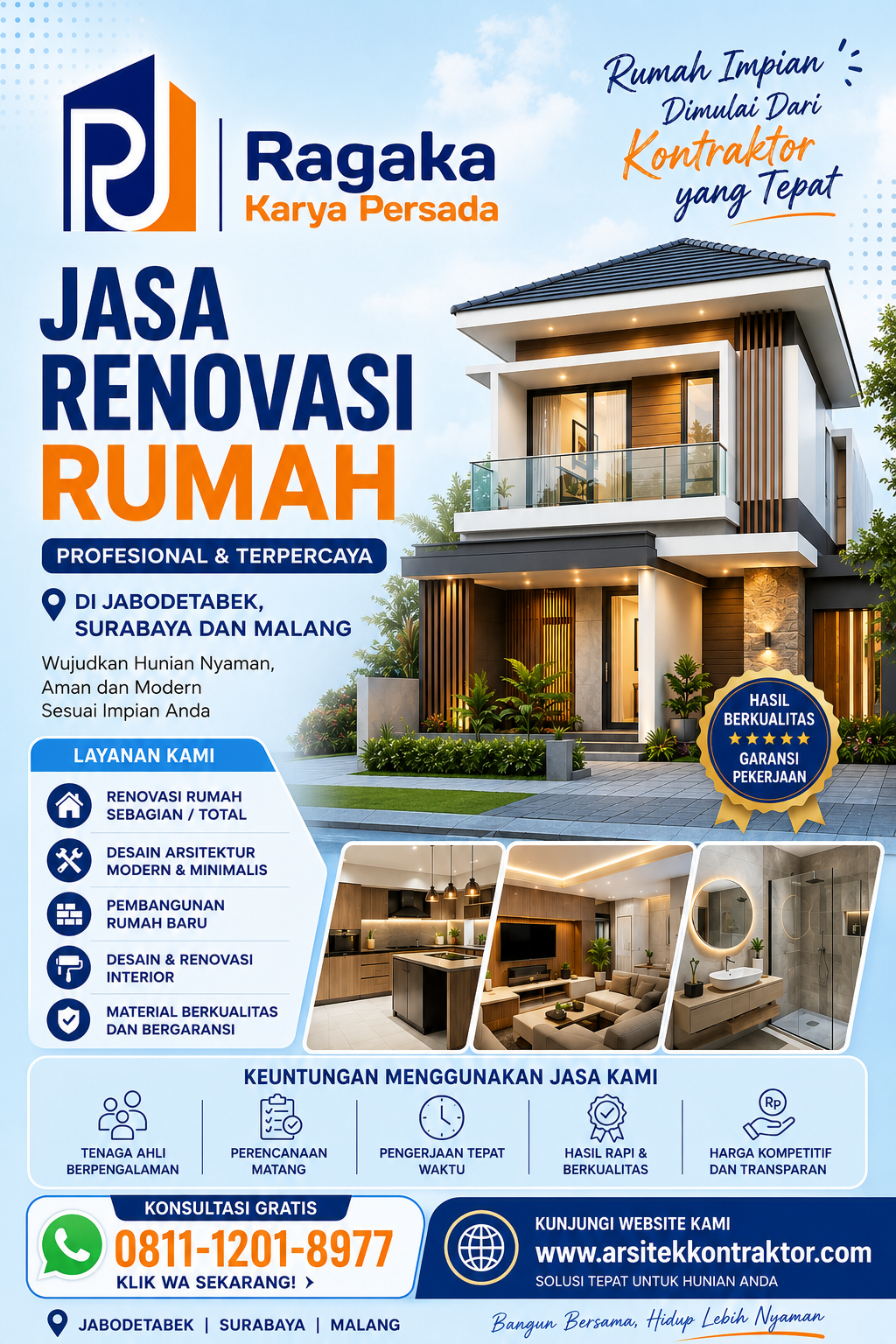 Biaya Bangun Rumah per Meter 2026: Estimasi Lengkap, Cara Hitung, dan ...