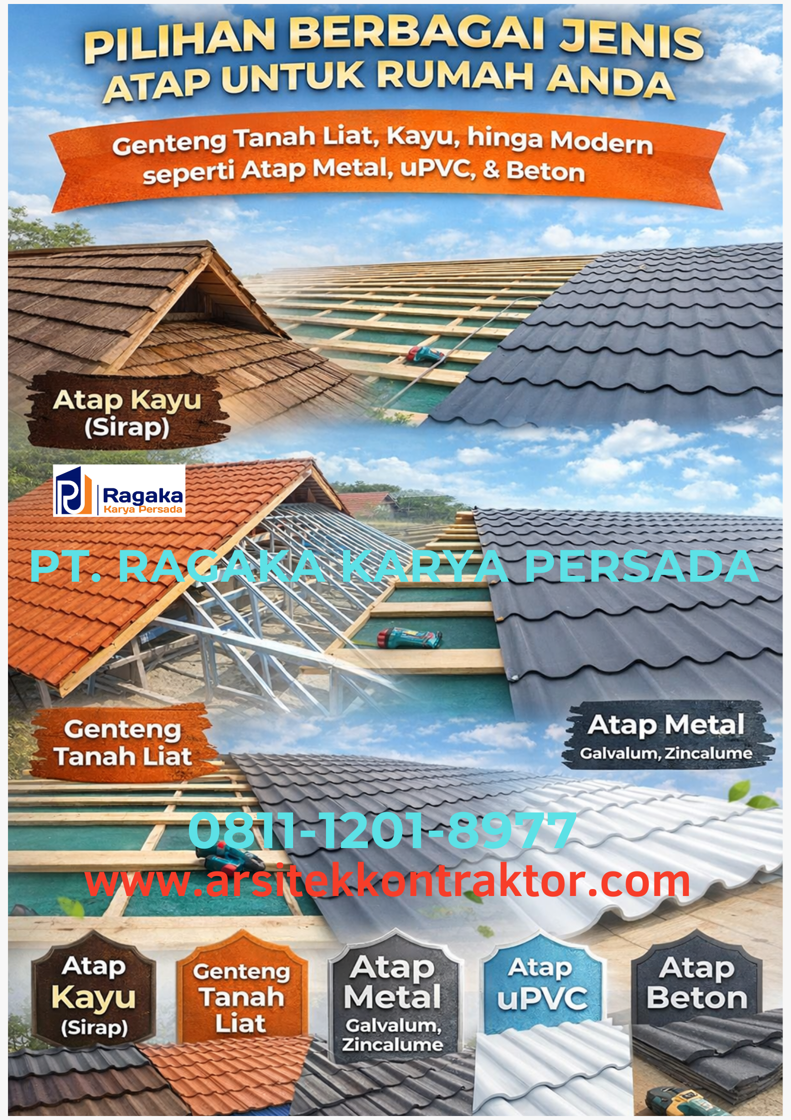 Jenis Atap Rumah Terlengkap 2026: Material, Model Modern, dan Tips ...